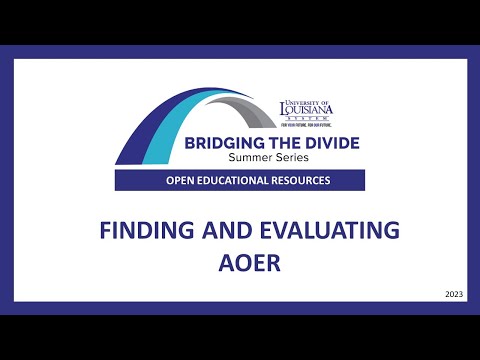 Finding and Evaluating AOER 2023