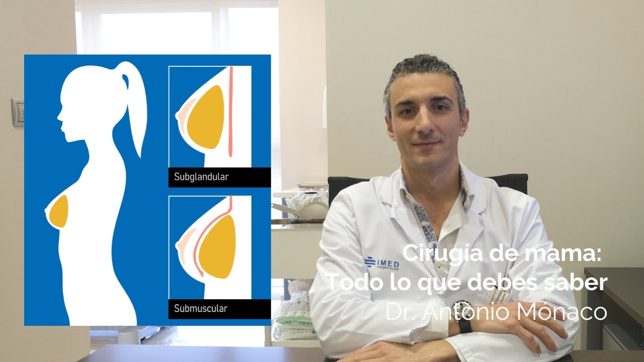 Dr. Antonio Mónaco | Cirugía de mama: Todo lo que debes saber | IMED Levante