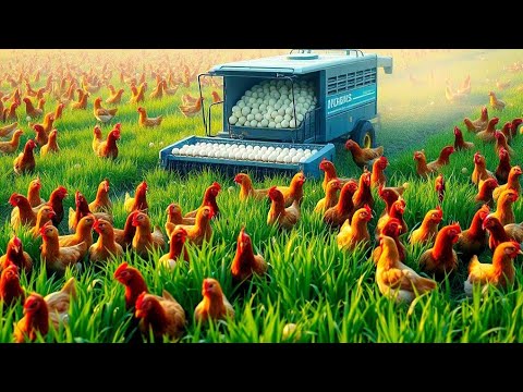 How A Free-Range Chickens Farm Raise Millions of Chickens To Make Billions of Eggs?
