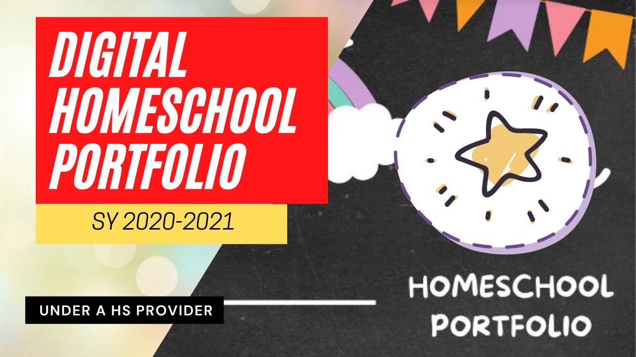 Digital Homeschool Portfolio + Prep for the New Academic Year