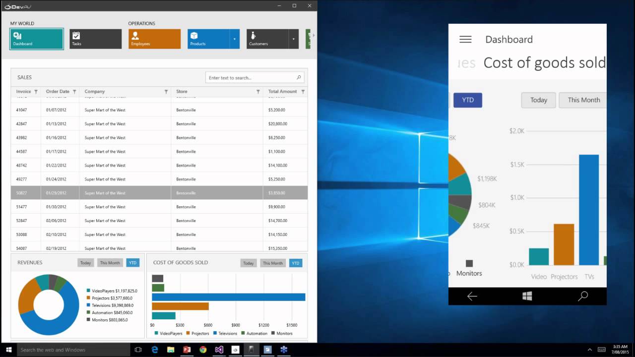 Introducing DevExpress Universal Windows Platform Controls
