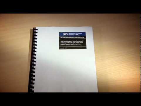 Responsible Exports - Export Control film