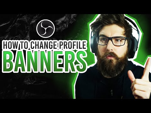 How to Change your Twitch Banners