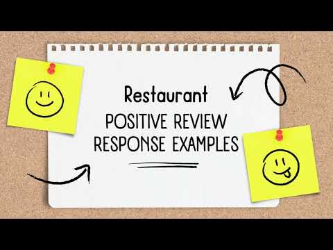 Restaurant Positive Review Response Examples
