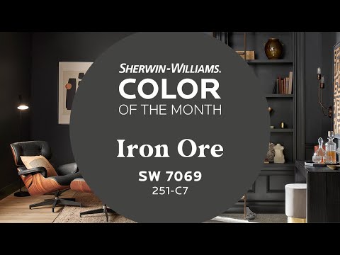 March 2022 Color of the Month: Iron Ore - Sherwin-Williams