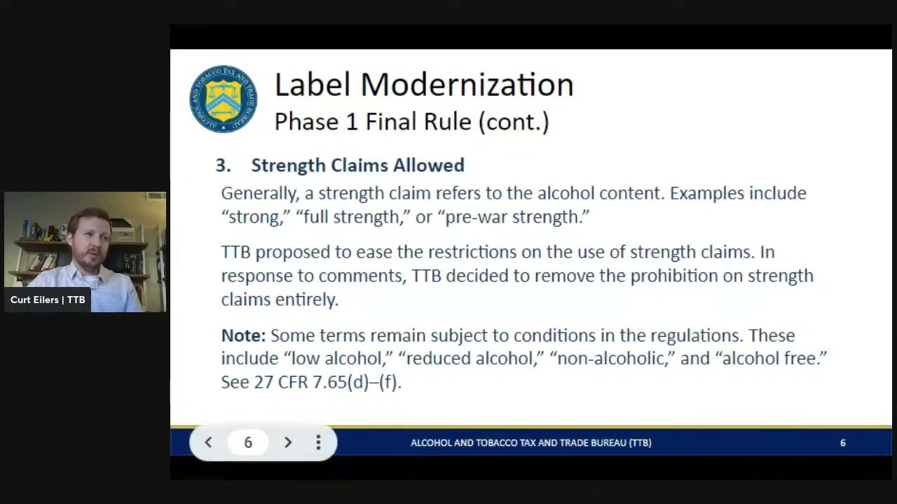 Labeling Modernization for Malt Beverages