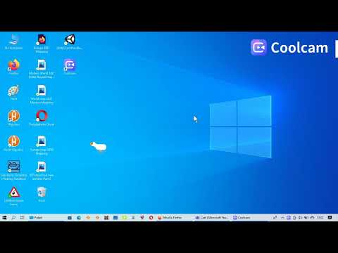 My pet goose (Desktop Goose)