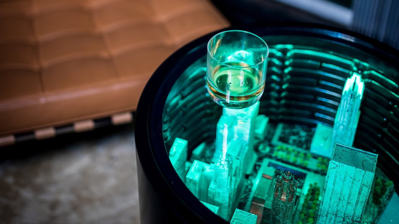 Chicago Tribune Tower Cocktail Table Build