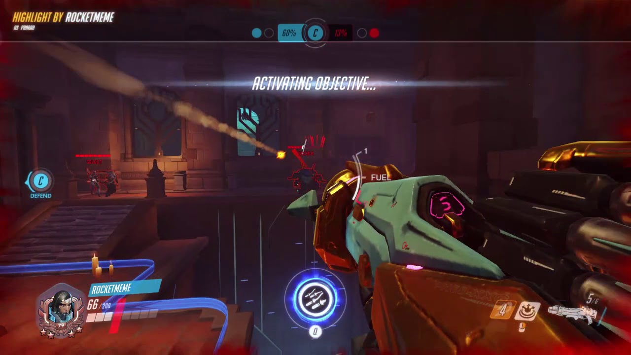 Killfeed glitch (Look at dva death)