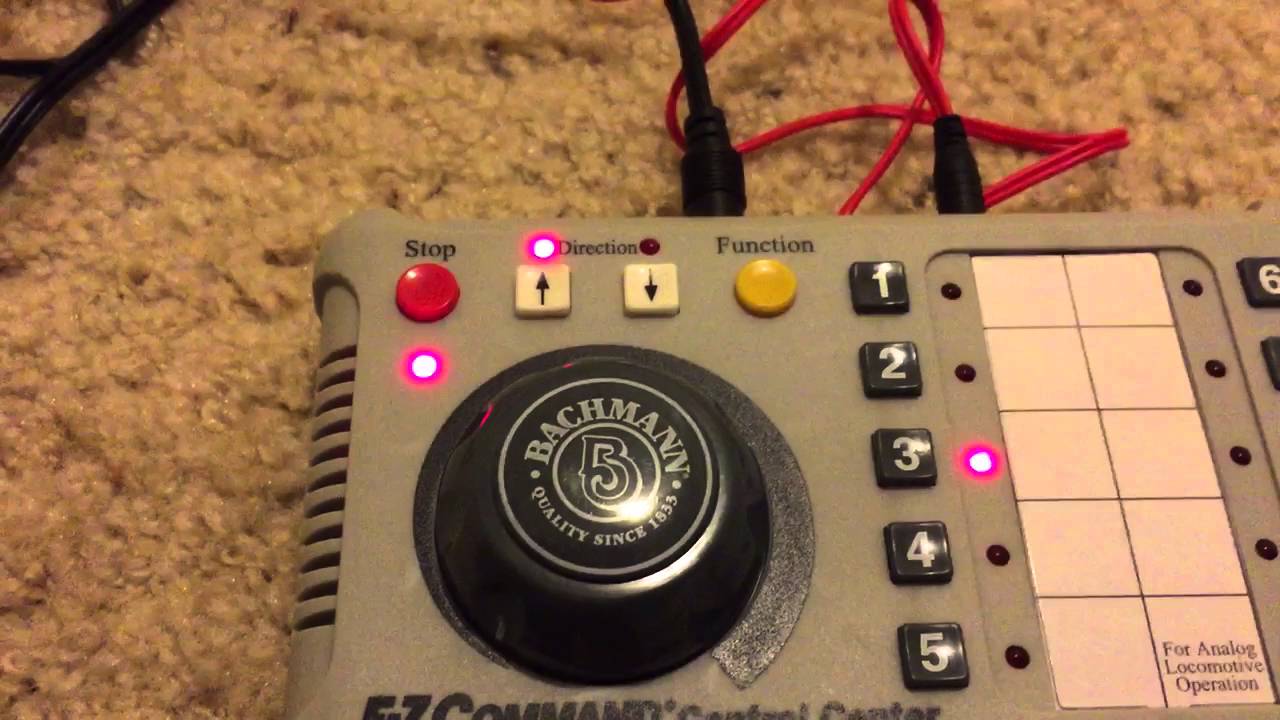 Bachmann EZ command control center review with C&O 377 for demonstration