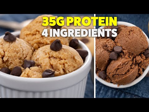 Protein Cookie Dough | Healthy No Bake Dessert