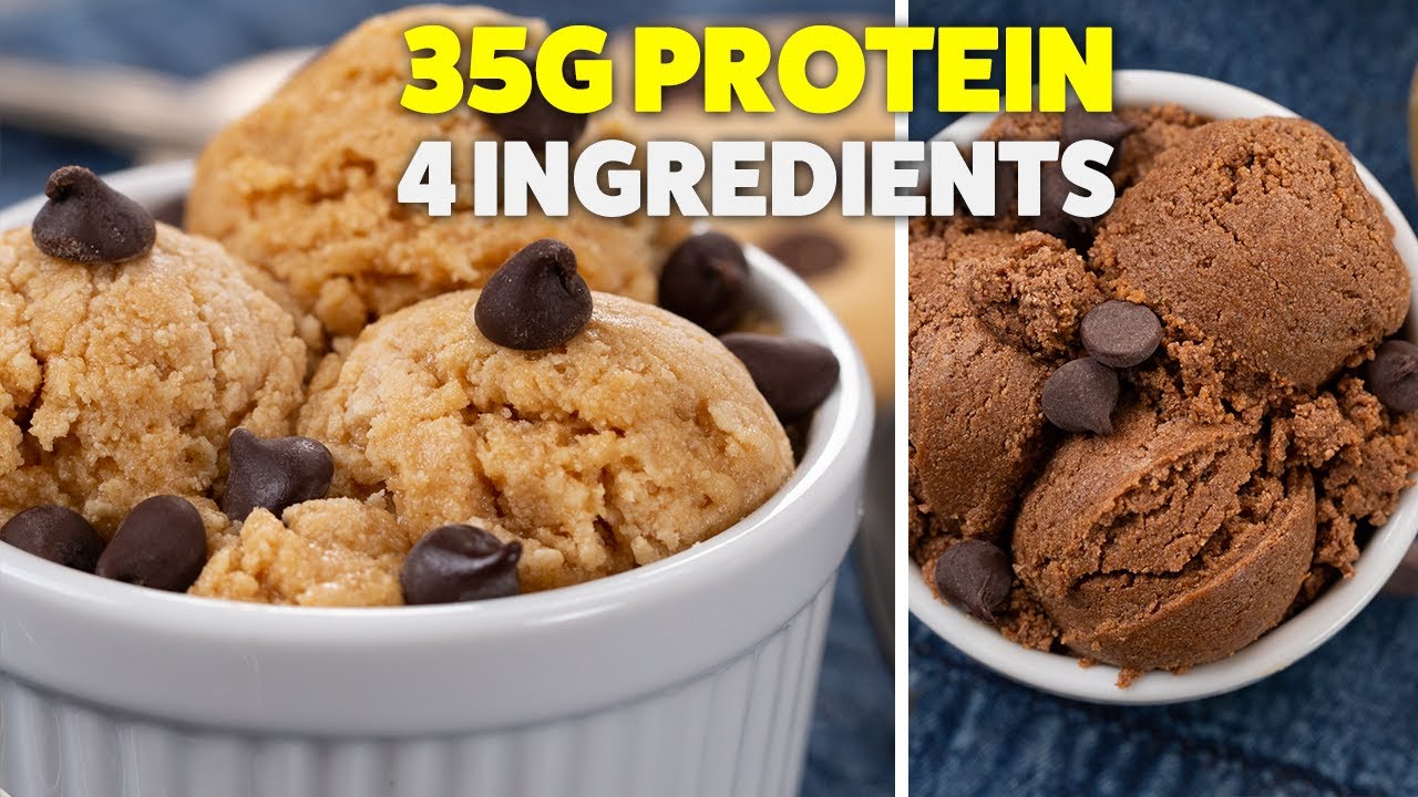 Protein Cookie Dough | Healthy No Bake Dessert