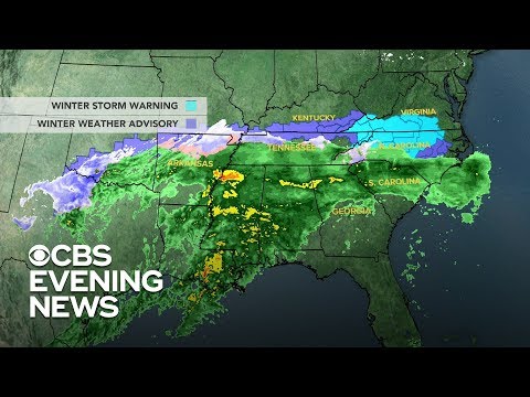 Governors in southern states declare emergencies ahead of winter storm