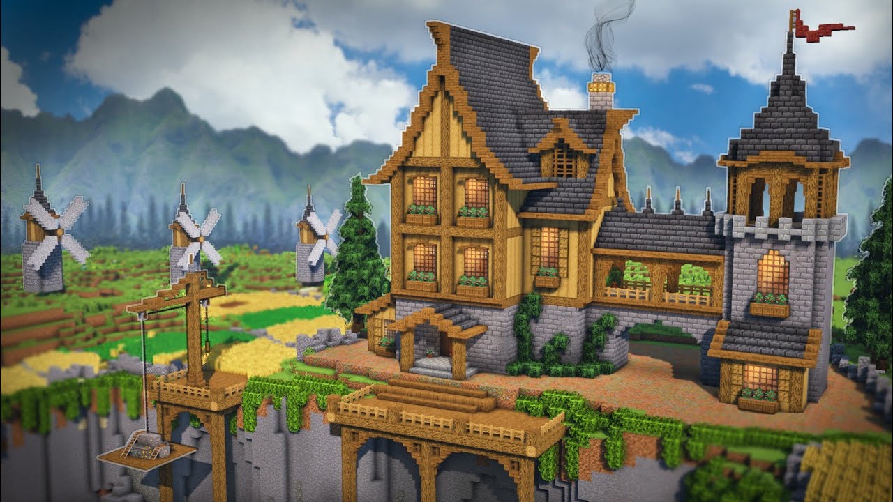 Minecraft: How To Build A Medieval Survival Base | Full Tutorial ...