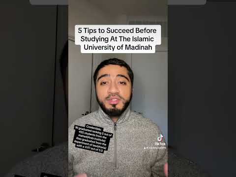 5Ā TipsĀ toĀ SucceedĀ BeforeĀ StudyingĀ AtĀ TheĀ IslamicĀ UniversityĀ ofĀ Madinah