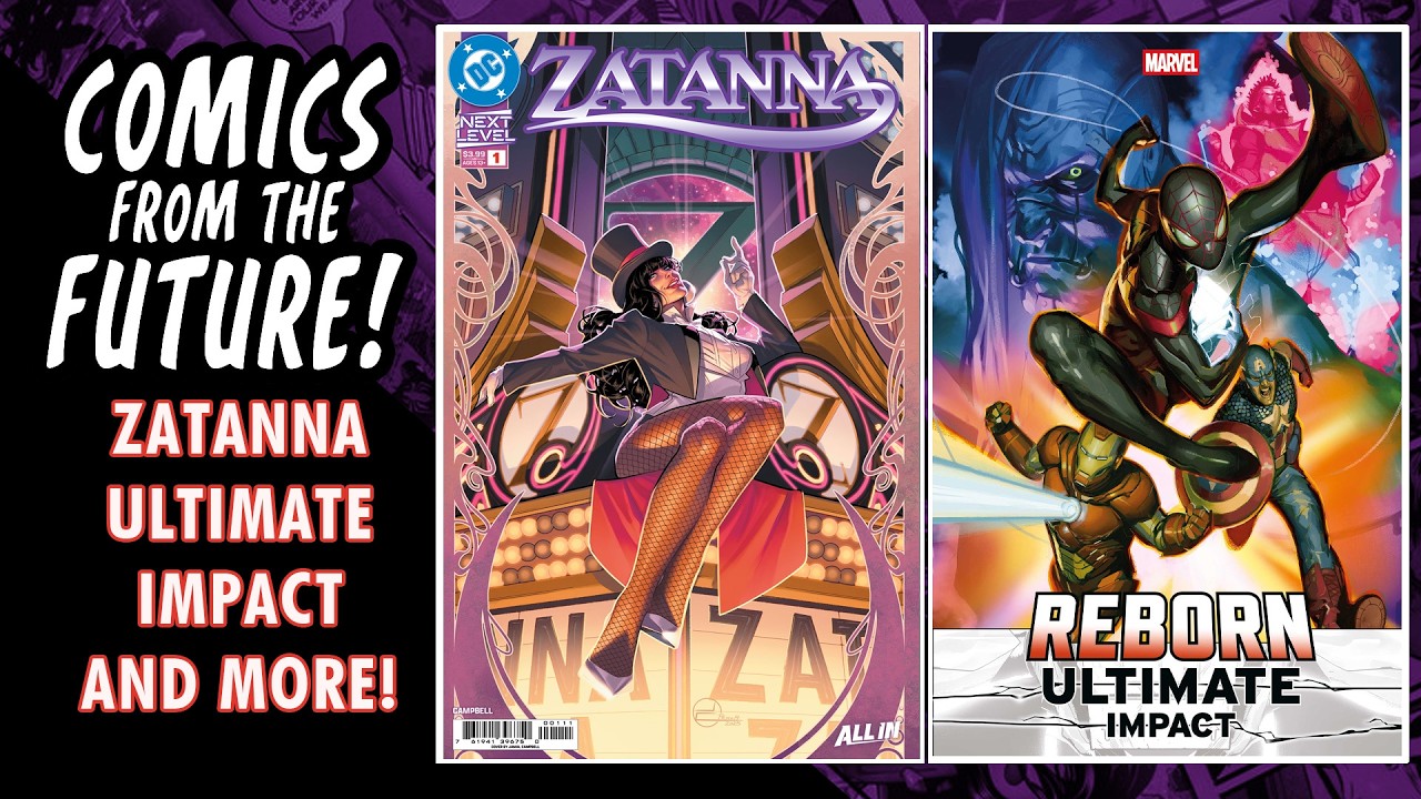 Last Call for Comics 4/3 Zatanna, Ultimate Impact Reborn, MASK, Swamp Thing 1989, Daredevil, Jubilee