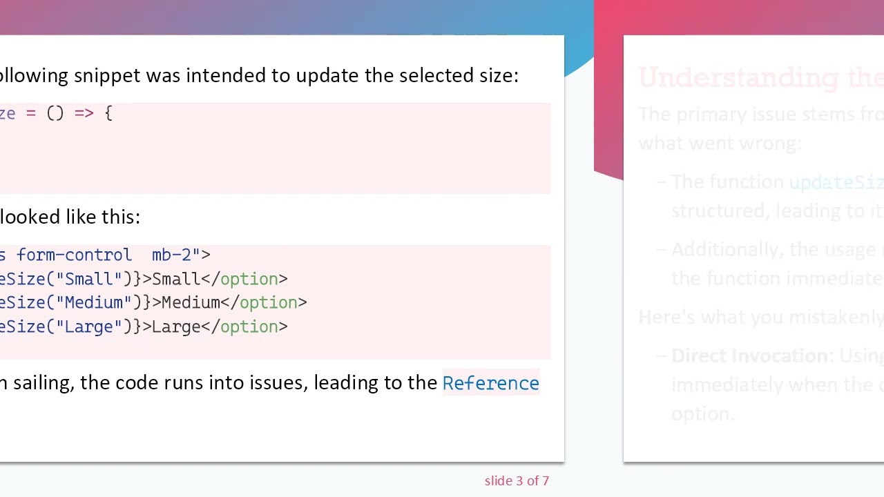 Solving the Uncaught Reference Error: xyz is not defined in JavaScript and React