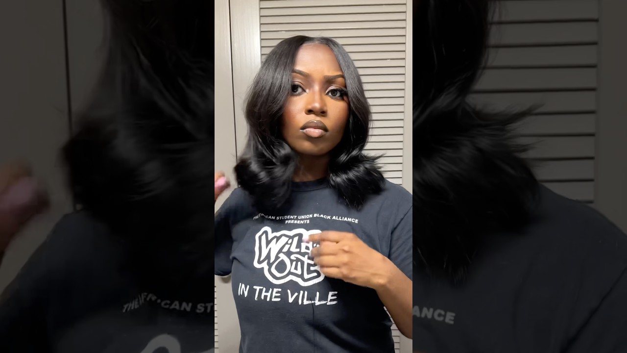 We Have A Quickweave Bob With Flipped Ends At Home #quickweave