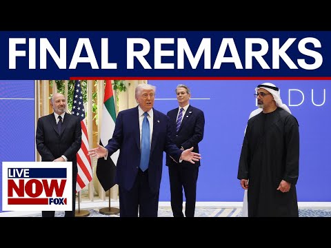 Trump departs Abu Dhabi 'my daughter had a baby, I'm going home'