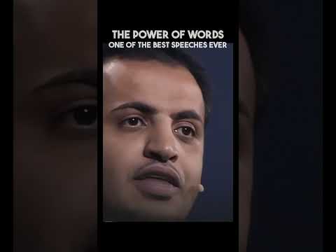 π€― World Winning Speech About The Power Of Words #publicspeaking #inspirationalspeech #speech