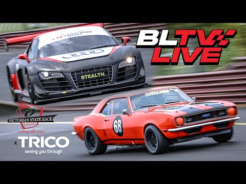 LIVE CAR RACING | Sandown International Raceway Victorian State Race Round 1 Sunday