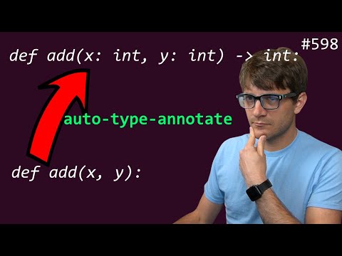 automatic python types!