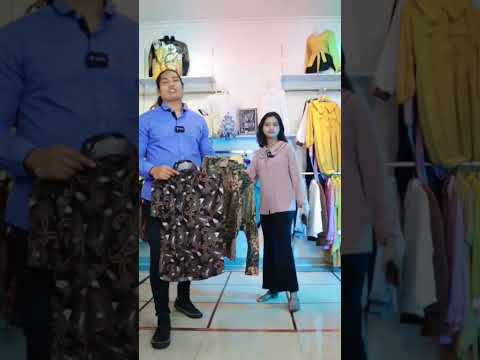 Coba tebak harganya berapa ni batik? #onlineshop #batikpriaslimfit #reseller #grosirkemejapria