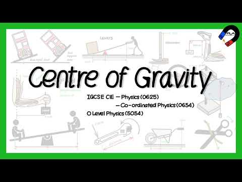 Centre of gravity for IGCSE, GCSE, GCE O level Physics