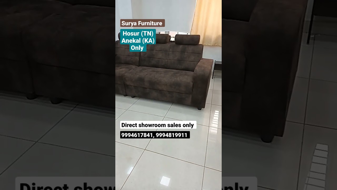 Surya Furniture Hosur || Corner sofa set #suryafurniturehosur #suryafurniture #furniture