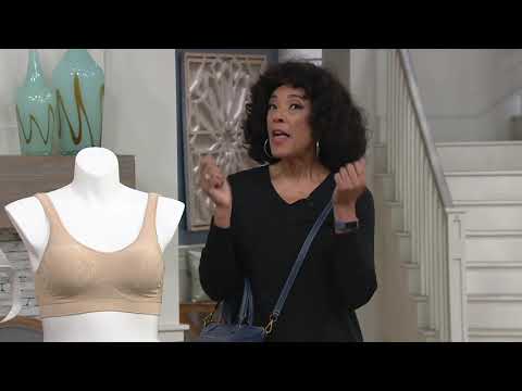 Bali Comfort Revolution Seamless Foam Wirefree Bra on QVC