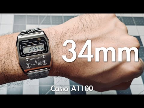 Looking for a Steel Digital Casio? (Casio A1100 Review)