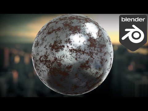 Procedural Rusty Metal (Blender Tutorial)