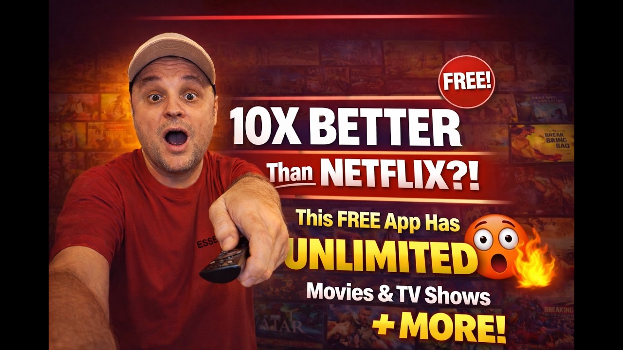 10X Better Than Netflix?! This FREE App Has UNLIMITED Movies & TV Shows