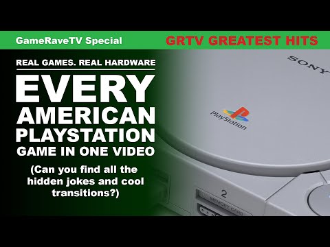 Every PlayStation Game! All 1284 USA RETAIL NTSC Titles - Real Games on Real Hardware!