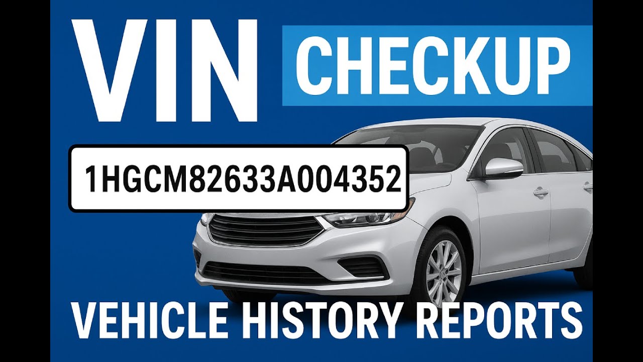 Vehicle History Report: Free VIN Lookup & Used Car History Check with VinCheckUp 🚗