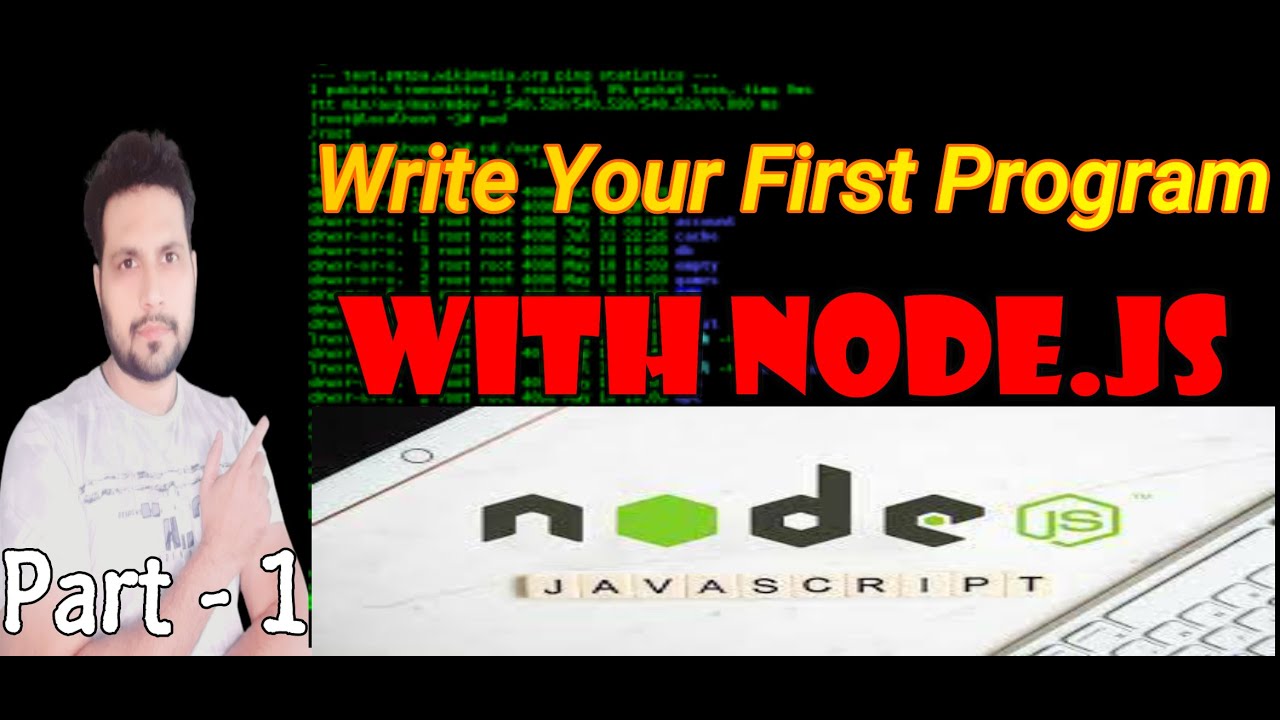 Write Your First Program With Node.js and Javascript - Lecture 1 | What is CLI ? | Build CLI App.