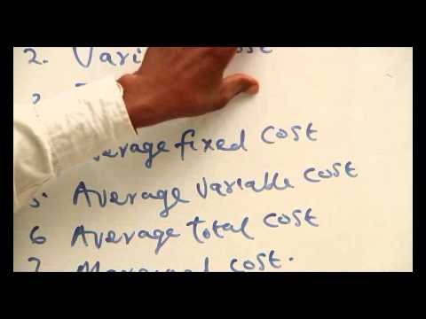 COST THEORY I