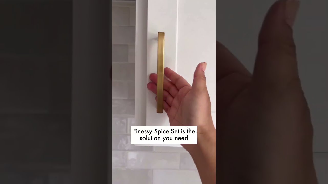 Transform Your Kitchen with Finessy Spice Jars! 🌿 #amazonfinds