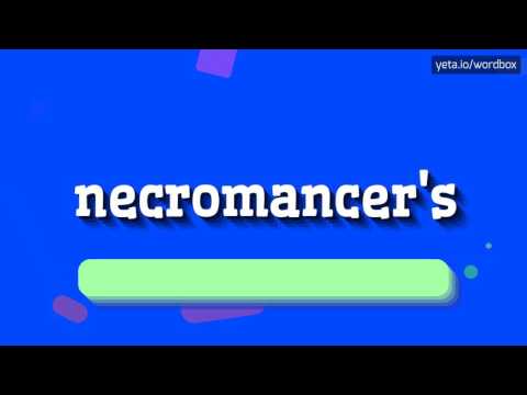 NECROMANCER'S - HOW TO PRONOUNCE IT!?