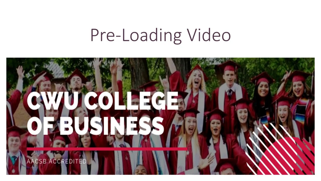 Your Pre-Loaded Class Schedule