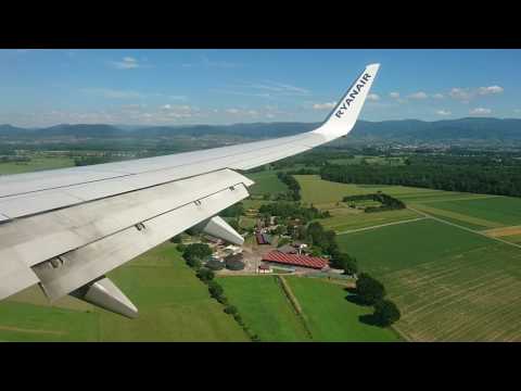 FR9772 (EI-FIL) landing at Karlsruhe/Baden-Baden Airport (FKB)