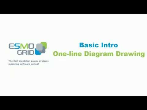 ESMOGrid One - Line Diagram Drawing