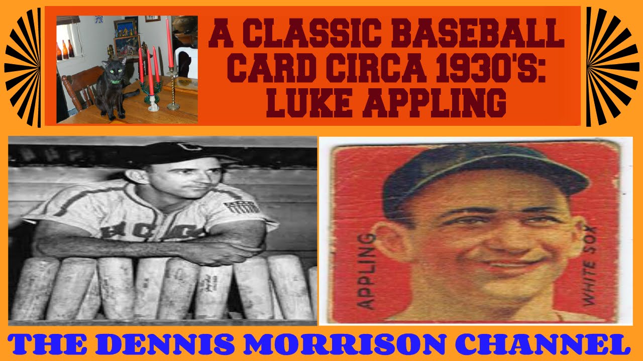 RARE MINIATURE BASEBALL CARD CIRCA 1930'S: LUKE APPLING