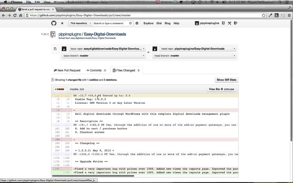 Submiting Your First Pull Request on Github