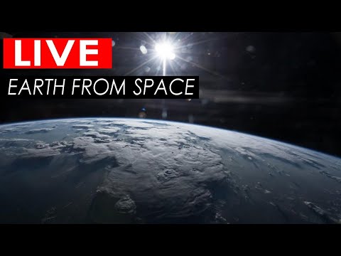 Live Video Of Earth From Space - As Seen From The Nasa ISS Live Stream.