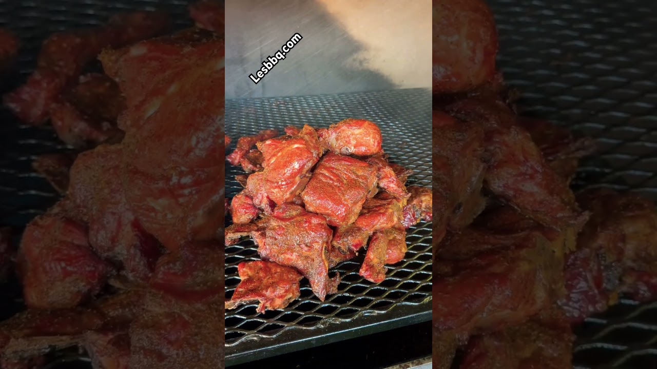 Smoked Neck Bones➡️Lesbbq.com