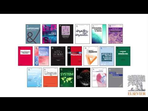 Linguistics & Language journals at Elsevier
