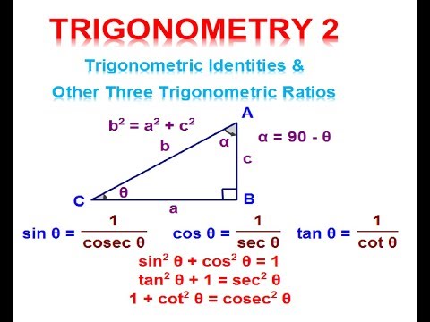 Trigonometric Identities and other THREE trigonometric ratios