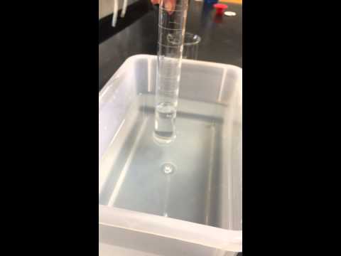 Ideal Gas Law Lab - Equalizing the Water Levels