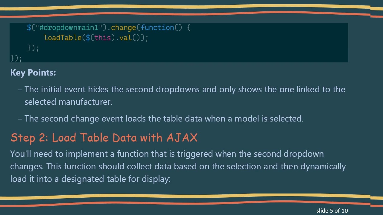 Solving Dropdown Menu Call Issues in JQuery DataTables: A Step-By-Step Guide